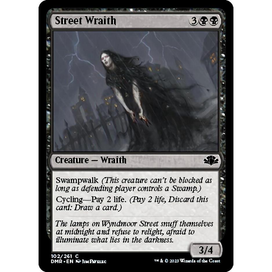 MAGIC: THE GATHERING STREET WRAITH | Shopee Philippines