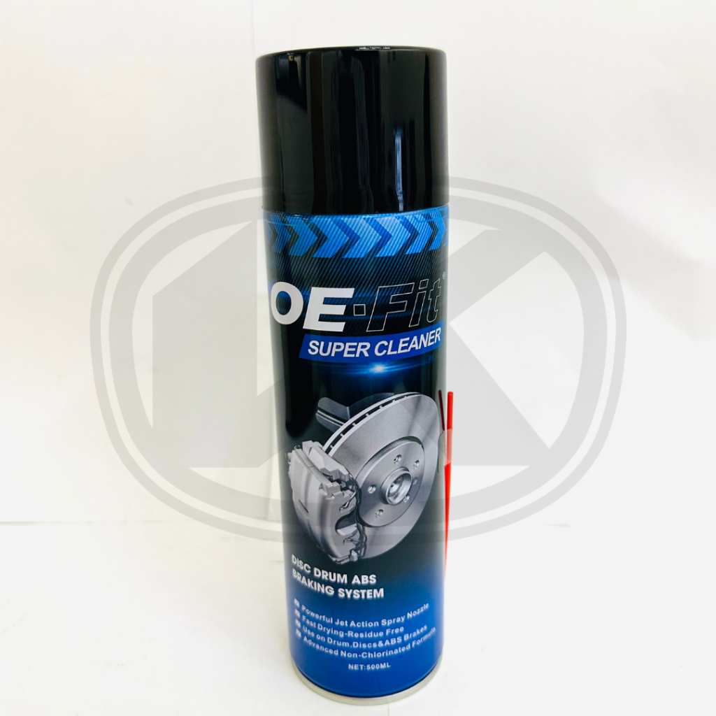 OE FIT Super Cleaner Bra ke Parts Cleaner and Degreaser (500mL ...