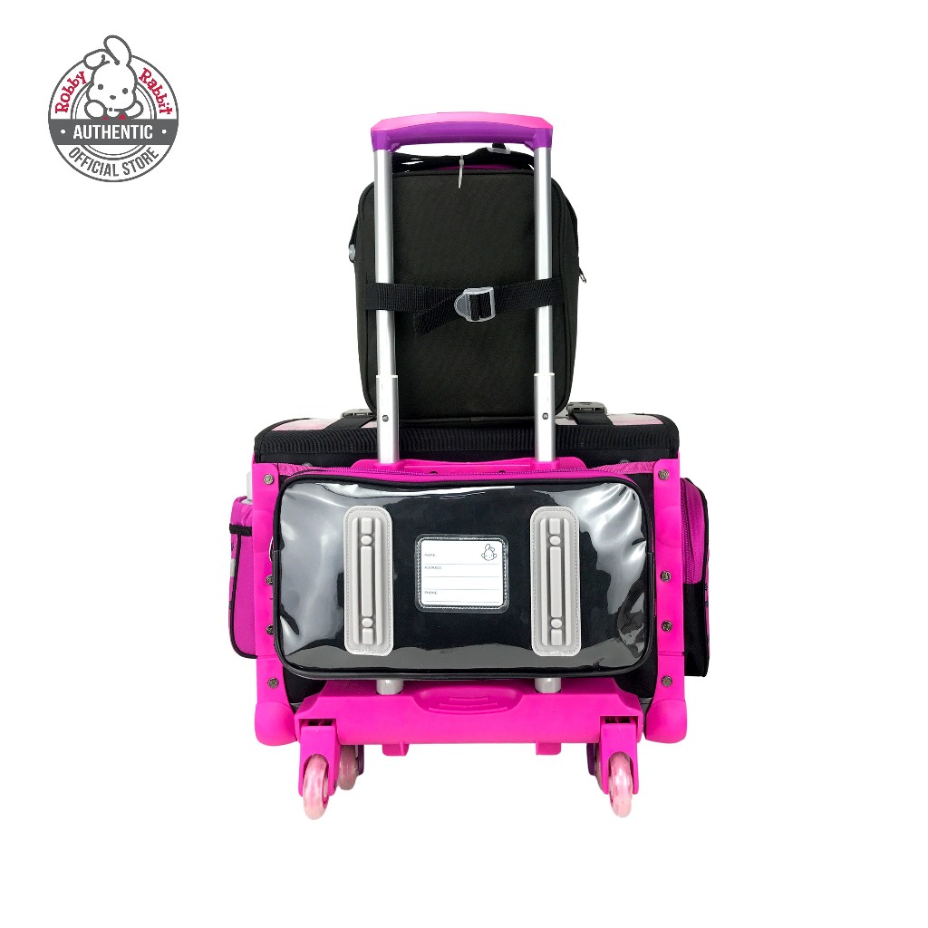 Robby Rabbit Rainbow Butterfly Medium Box-Type Trolley Bag (Floral ...