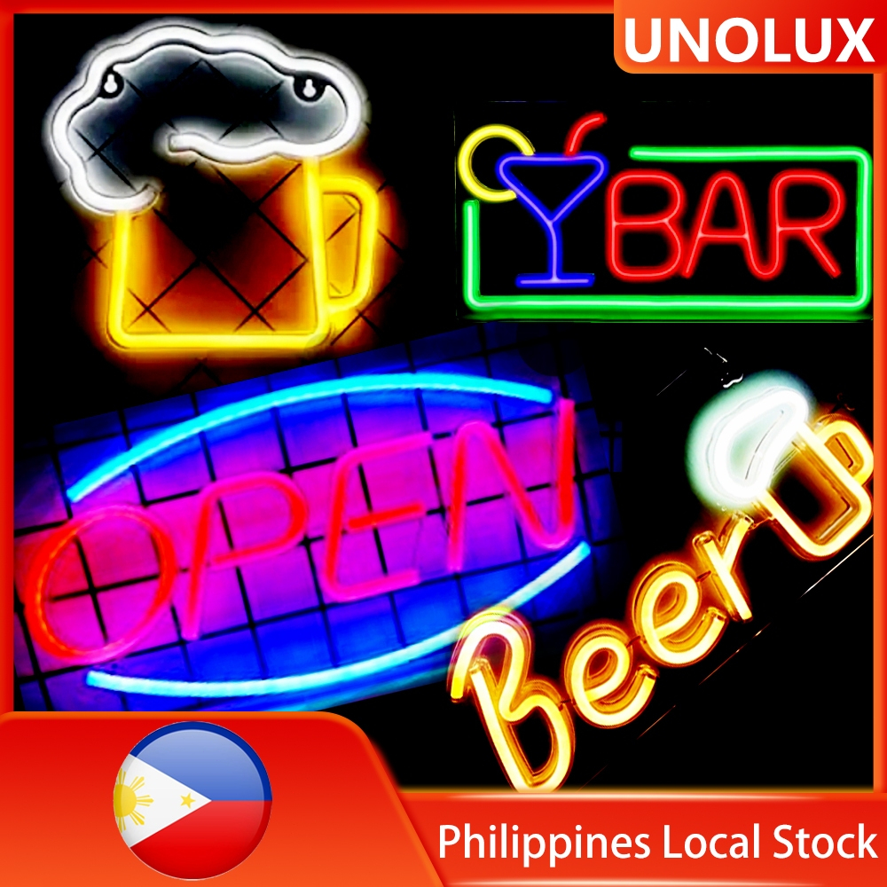 UNOLUX Bar Counter Light Neon Lights USB Led Bar Light Signage for Bar ...