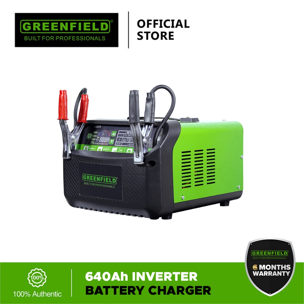 Greenfield Digital Battery Charger 640Ah 3-in-1 IGBT Inverter | Shopee ...