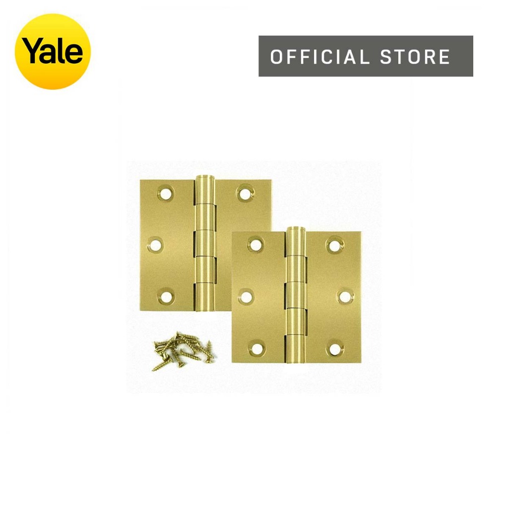 Yale V11.30 Loose Pin Hinges Brass Plated 3"X3" | Shopee Philippines
