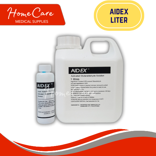 Sterilizing Disinfecting Solution, AIDEX 1L / Glutaraldehyde Solution 2 ...
