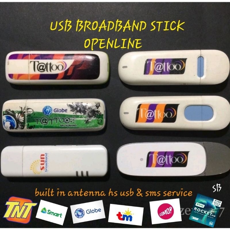 Globe Tattoo USB Wifi Stick 4G LTE Openline | Shopee Philippines