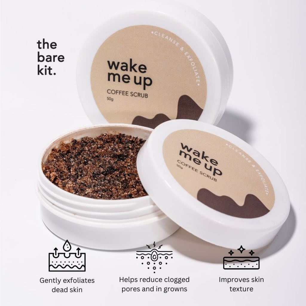 The Bare Kit Wake Me Up Coffee Scrub (Body Scrub) | Shopee Philippines