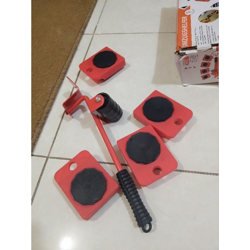 Heavy duty transporter lifter tool with wheels for furniture | Shopee ...