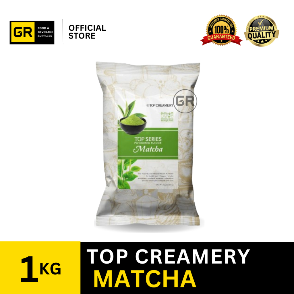 TOP Creamery Top Series Matcha Powdered Flavor 1kg | Shopee Philippines