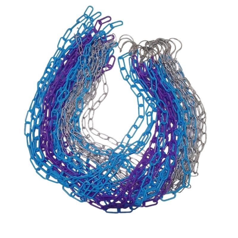 Plastic & Metal Chain for hangers 130cm. | Shopee Philippines