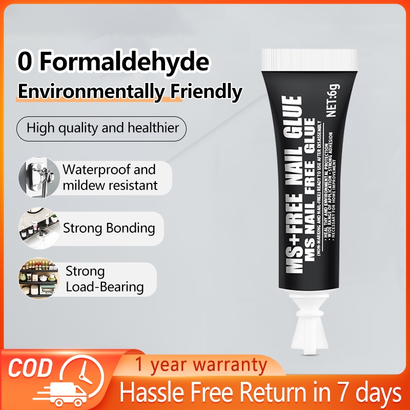 MANUYAMA All-Purpose Adhesive Fast Drying Adhesive Nail-free Glue ...