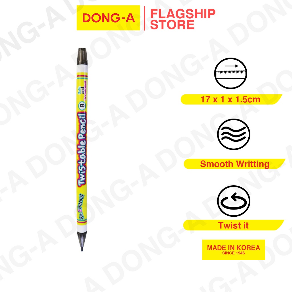 Dong-A Twistable Pencil 1pc | Shopee Philippines