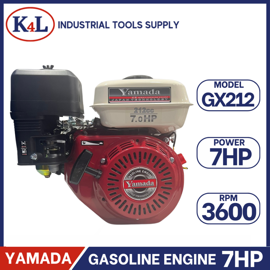 Yamada Aircooled Gasoline Engine 7HP | Shopee Philippines