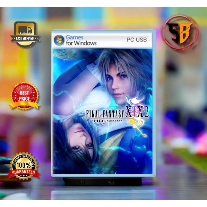 PC Laptop Video Game FF Final Fantasy X - X2 HD Remaster USB Windows OS ...