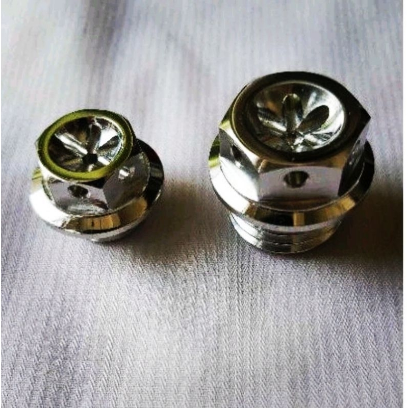 1 Pc. Engine Oil Bolt and 1 Pc. Gear Oil Bolt for Motorcycle | Shopee ...