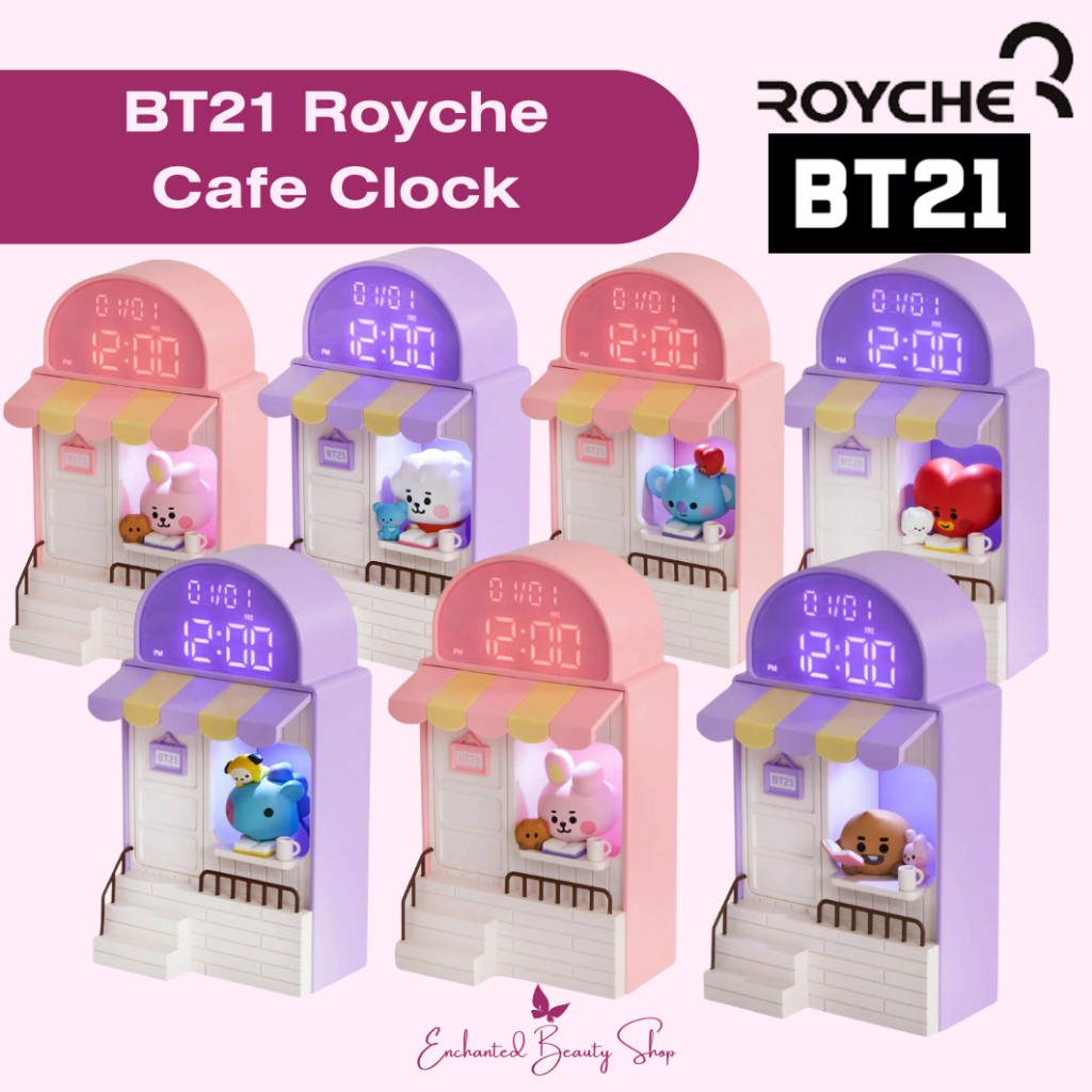 BT21 BTS Royche Cafe Digital Clock | Shopee Philippines
