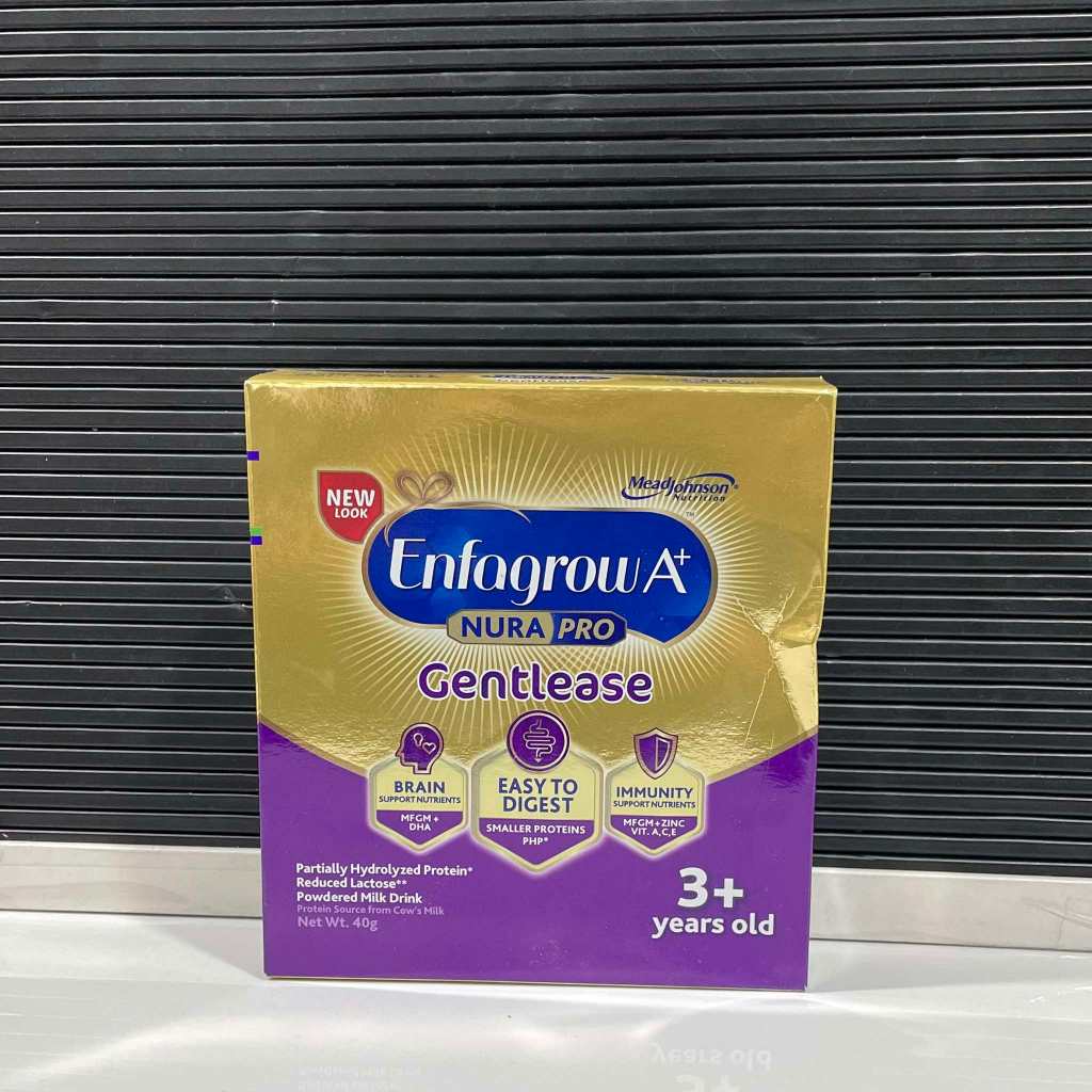 Enfagrow A+ Nura Pro Gentlease 3+years old 40g | Shopee Philippines