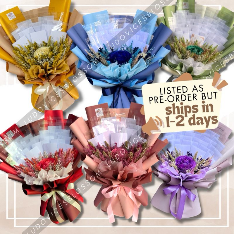 10-50pcs Empty Slots Money Bouquet with Dried Flowers / Ready Made ...