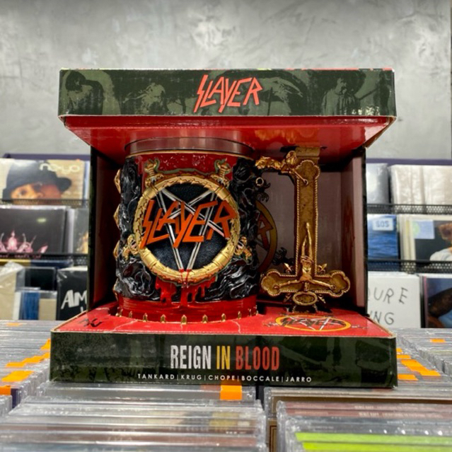 SLAYER Reign In Blood Tankard Mugs/Chalice | Shopee Philippines