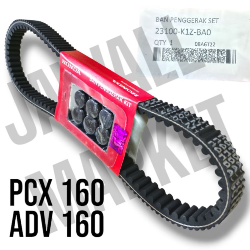 V-Belt ADV160 and PCX160 . Honda Genuine CVT Parts for Motorcycle ...