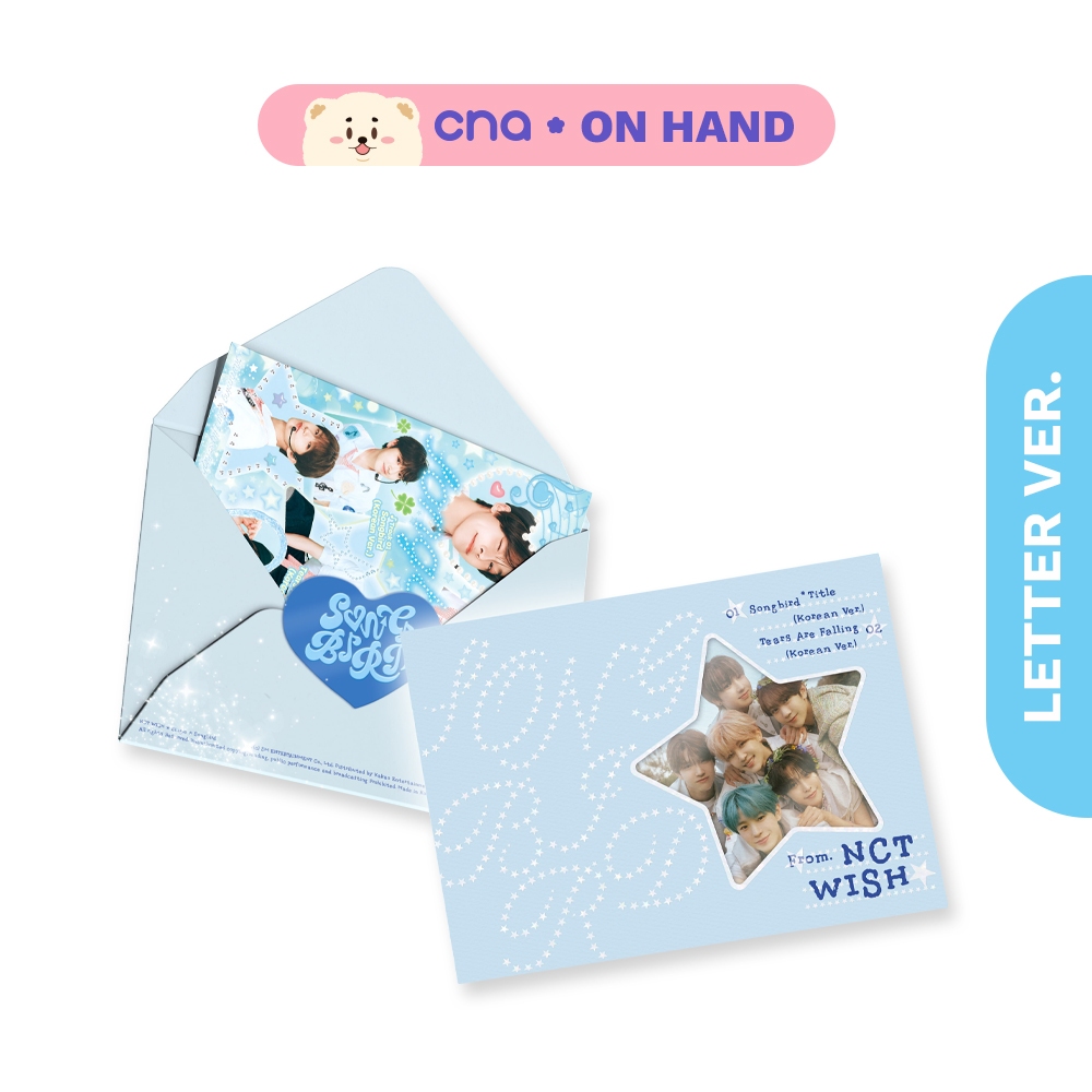 CNA NCT WISH - Songbird (Letter Ver.) 2nd Single Album | Shopee Philippines