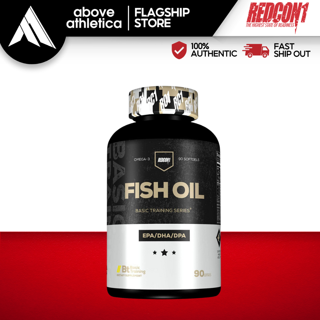 Redcon1 - Fish Oil - 90 Servings, 1000Mg, Omega 3, Epa, Dha, Dpa ...
