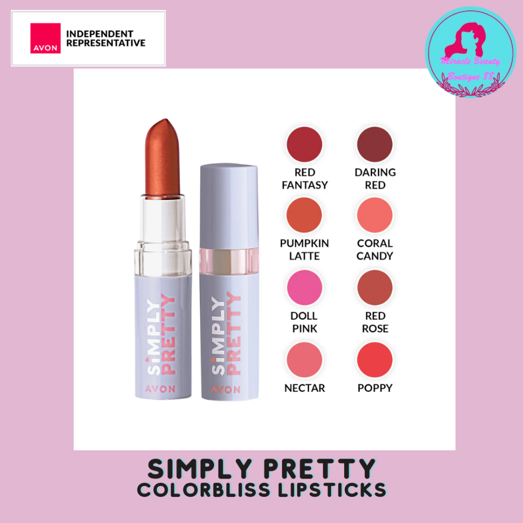 SIMPLY PRETTY COLORBLISS LIPSTICK 4g | Shopee Philippines
