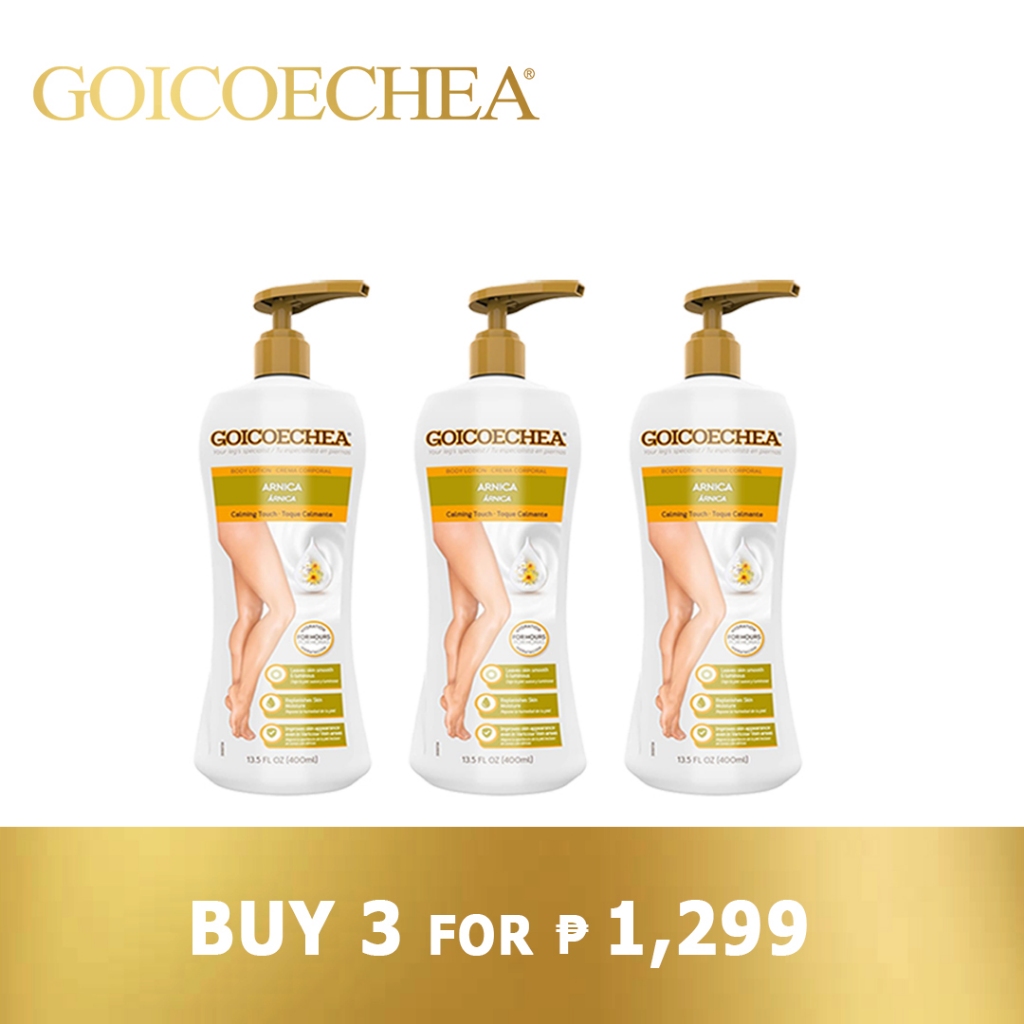 GOICOECHEA Calming Touch Body Lotion Set with Arnica and Chamomille ...