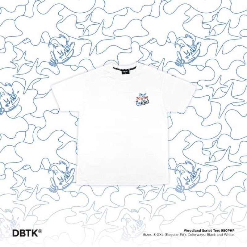 DBTK Woodland Script Tee | White | Regular Fit | Maico Hook Ups ...