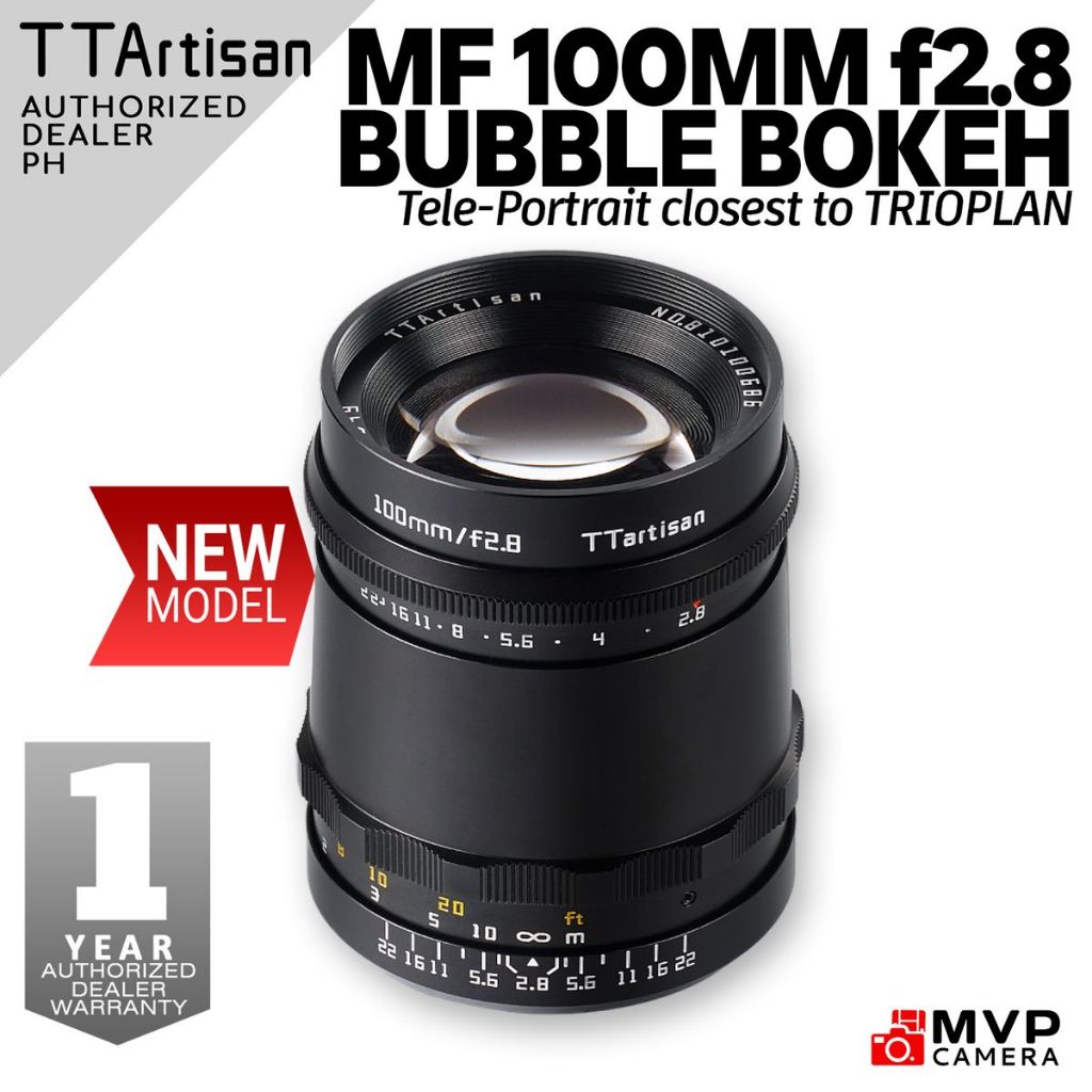 [OFFICIAL PH] TTARTISAN 100mm F2.8 Bubble Bokeh M42 Leica M Mount MVP CAMERA | Shopee Philippines