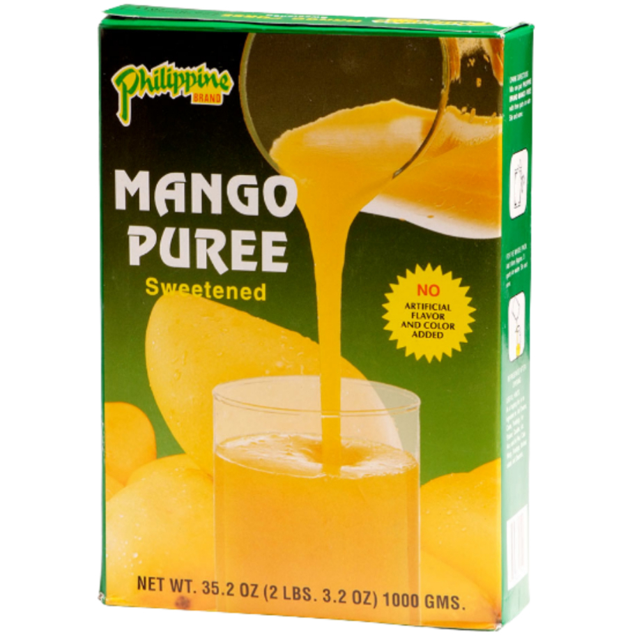 PHIL BRAND SWEETENED MANGO PUREE 1kg | Shopee Philippines