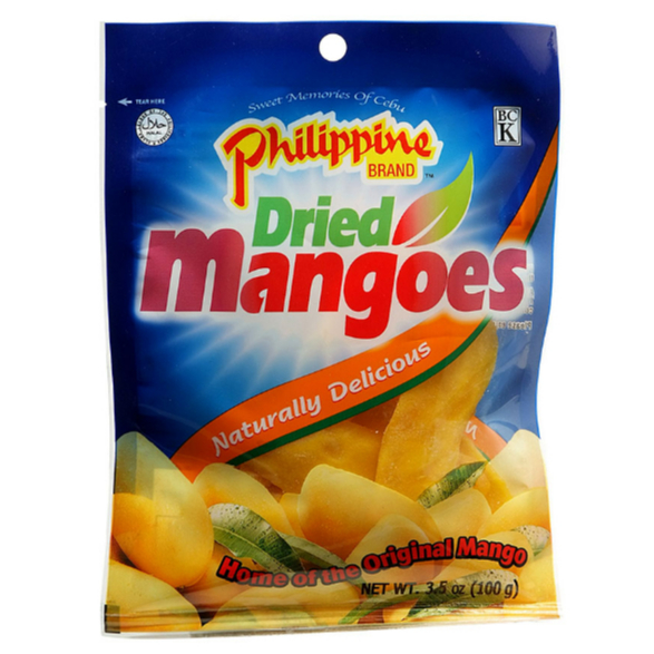 PHIL BRAND DRIED MANGO SLICE 100g | Shopee Philippines