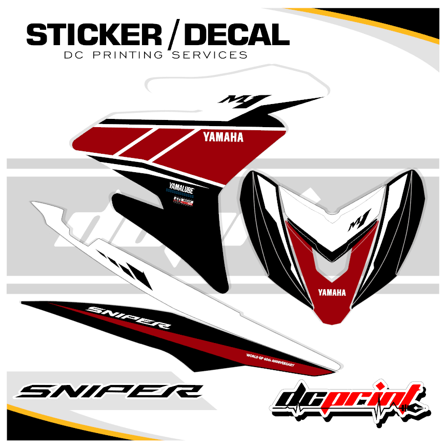 Sniper 150 FULL DECAL SET BIGBIKE DECALS | Shopee Philippines