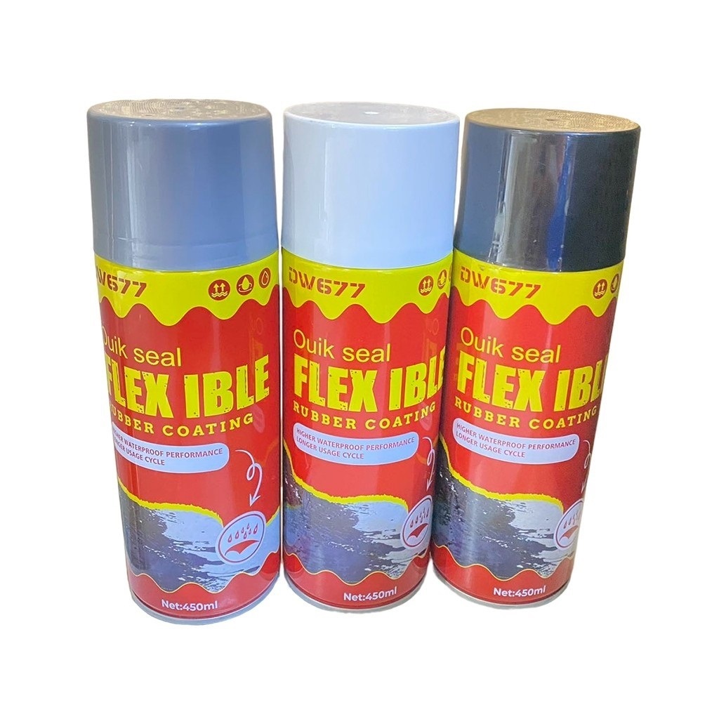 QUICK SEAL Anti Leak Waterproof Spray Sealant Quick Seal Flexible ...