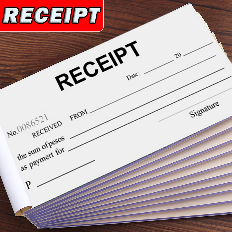 Delivery receipt sold receipt wholesale receipt with carbon Triplicate ...