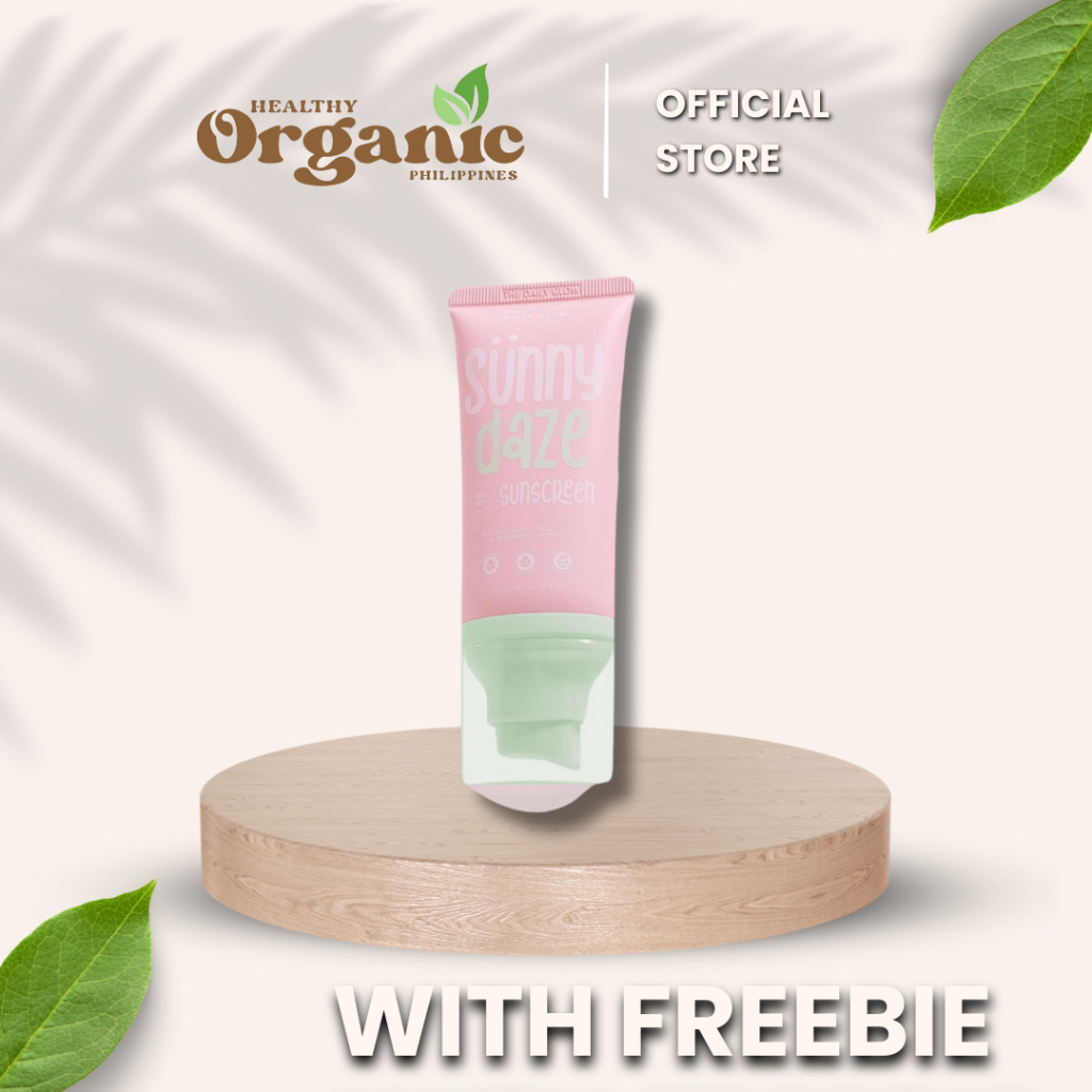 THE DAILY GLOW Sunny Daze Sunscreen Face Body Sunblock Wearsunscreen ...