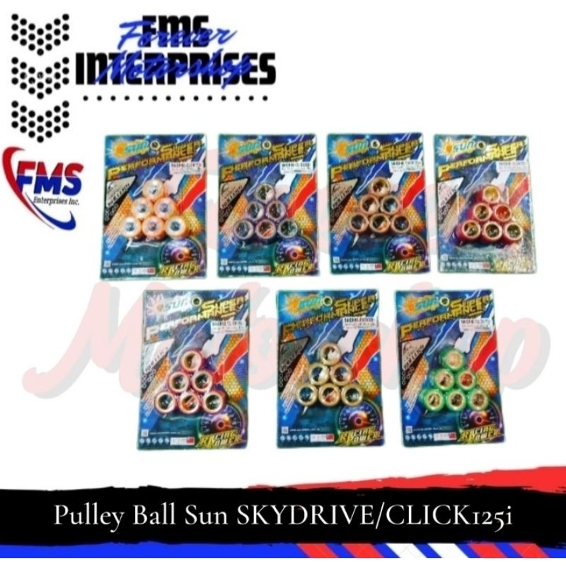 Pulley Ball Sun SKYDRIVE/CLICK125i ( 8g, 9g, 10g, 11g, 13g, 14g, 17g ) | Shopee Philippines