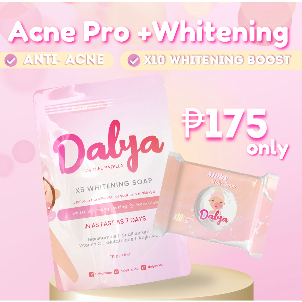 DALYA + MAGIC SOAP POWER WHITENING BOOST | Shopee Philippines