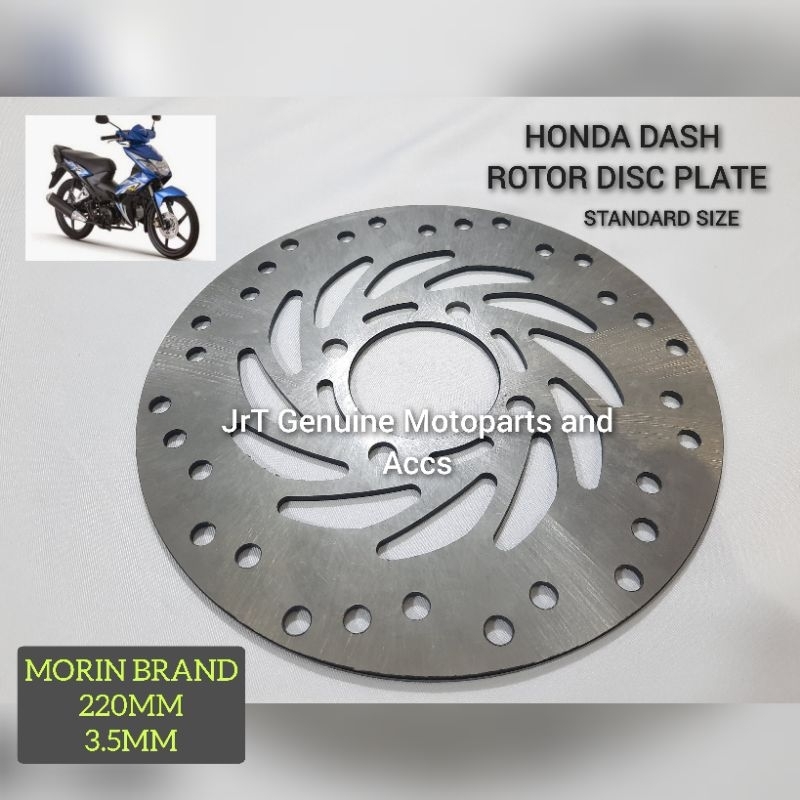 Morin Brand Rotor Disc Plate for Honda Dash Wave 110 | Shopee Philippines