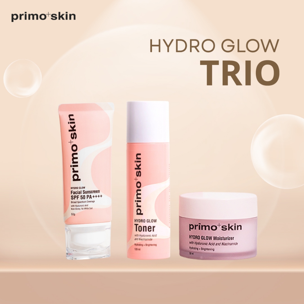 Primo+Skin Hydro Glow Trio 220ml | Shopee Philippines
