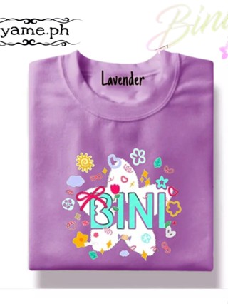 BINI verse tshirts cotton unisex men and women blooms aesthetics ...