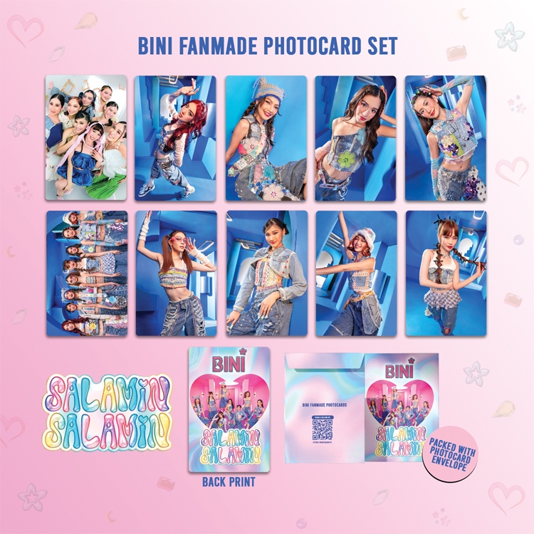 BINI Fanmade Photocard Set (10pcs/set) | Shopee Philippines