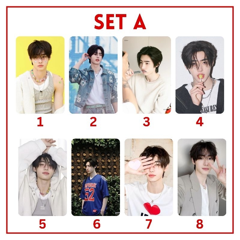 ENHYPEN Sunghoon Photocard Selca Matte Finish | arastudios | Shopee ...