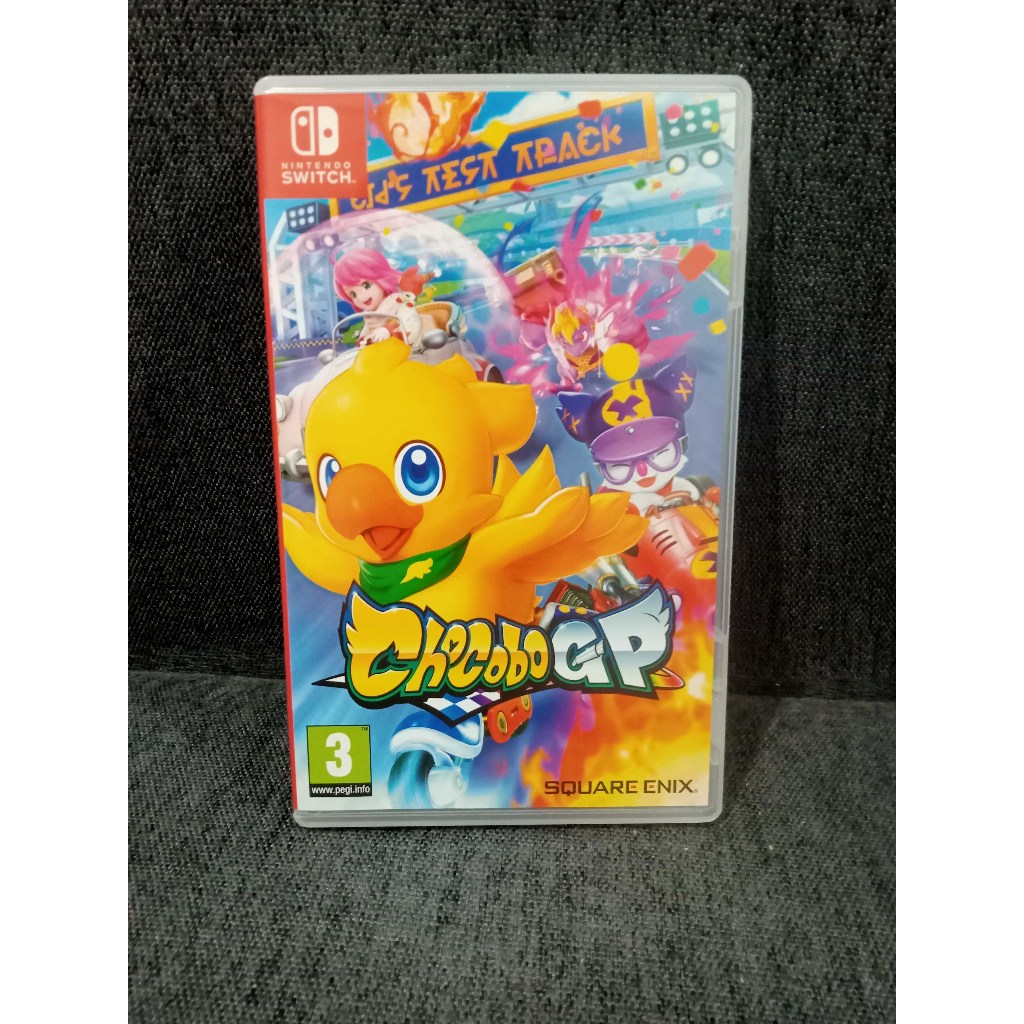 Chocobo GP Nintendo Switch Game EU Region (Used) | Shopee Philippines