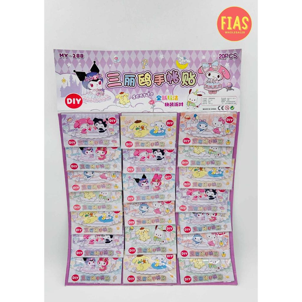 20 packs Sanrio Envelop Stickers MY288 | Shopee Philippines