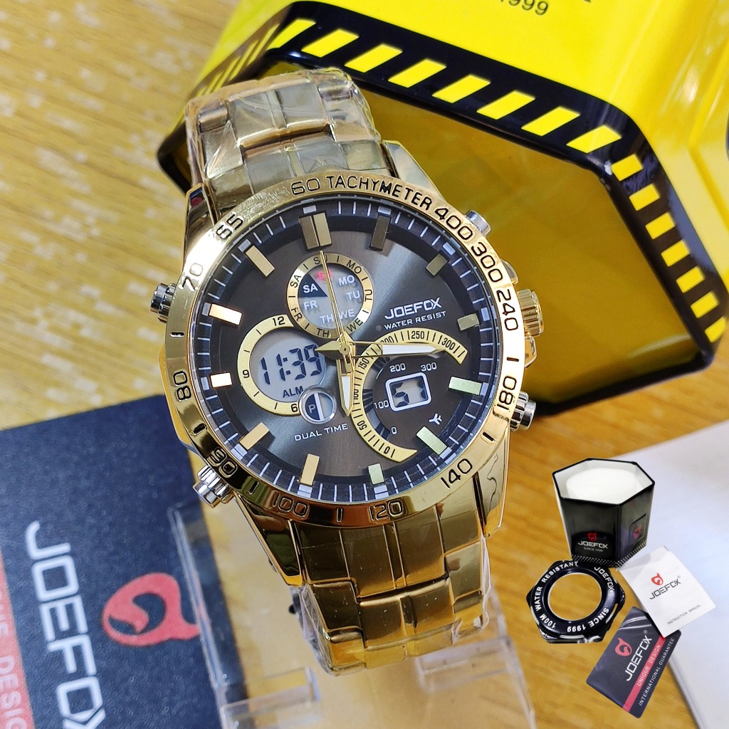 Original Men Joefox WATCH Actual Pic. Shock Proof Water Proof Fashion ...