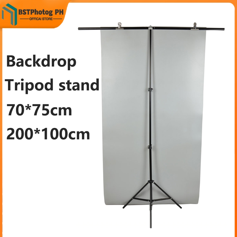T Shape tripod Backdrop stand Background tripod stand 2size 75*70cm/200 ...