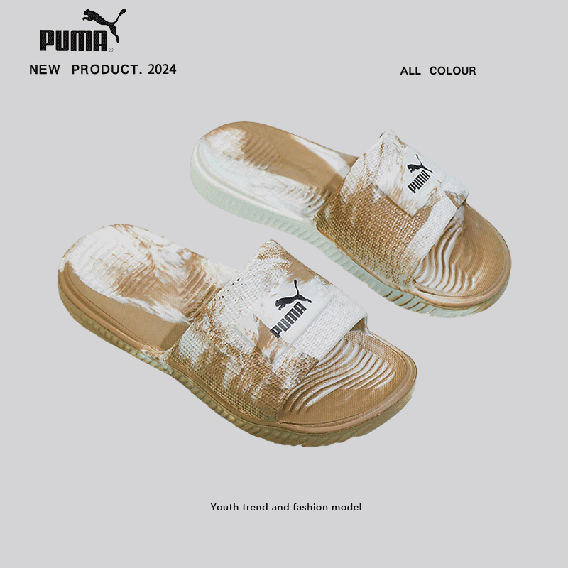 NEW PUMA High-quality Kids slipper Girls and Boys Slides Comfortable ...