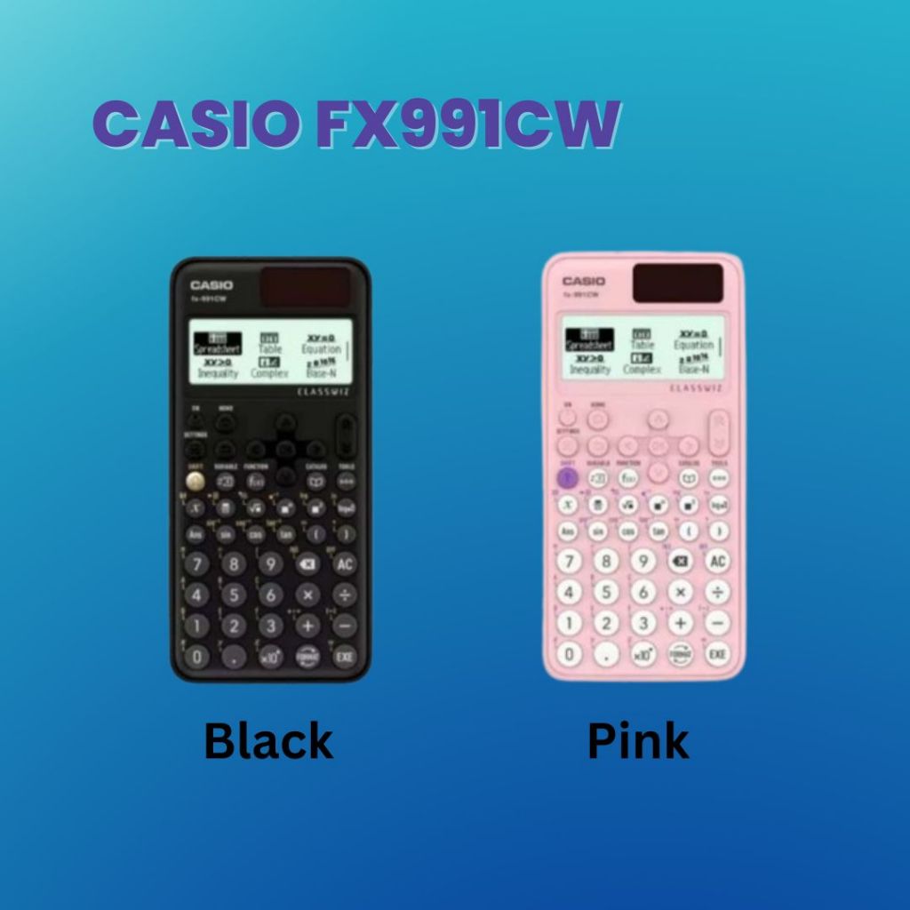 Casio Fx991CW Classwiz Scientific Calculator NEW SERIES | Shopee ...