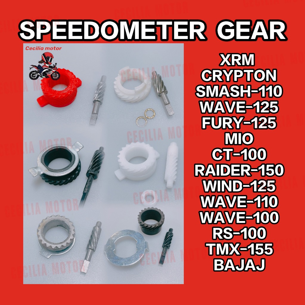Motorcycle Speedometer Gear Repair Kit FOR XRM CRYPTON SMASH WAVE FURY ...