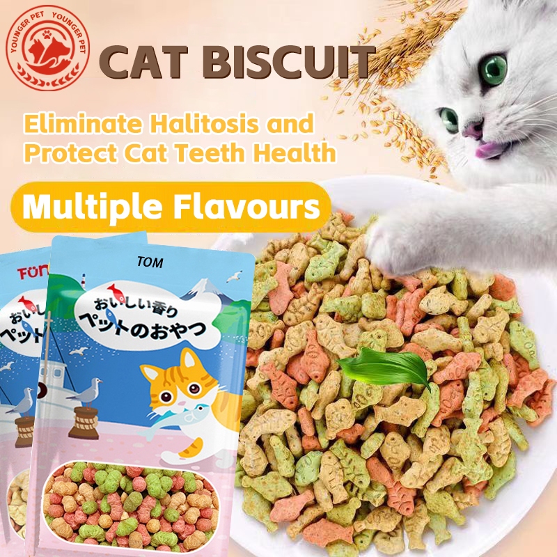 100g Cat Biscuit Cat Snack Cat Dental Treats Biscuits Cat Treats Cat ...