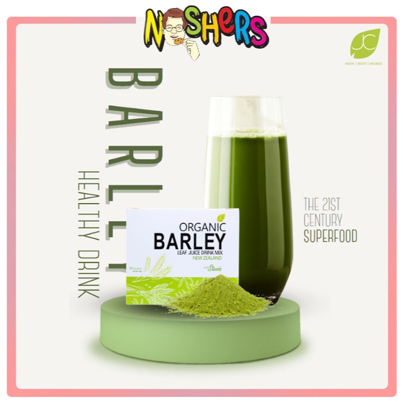 Noshers JC Organic Barley Leaf Juice Drink Powder with Stevia From New ...